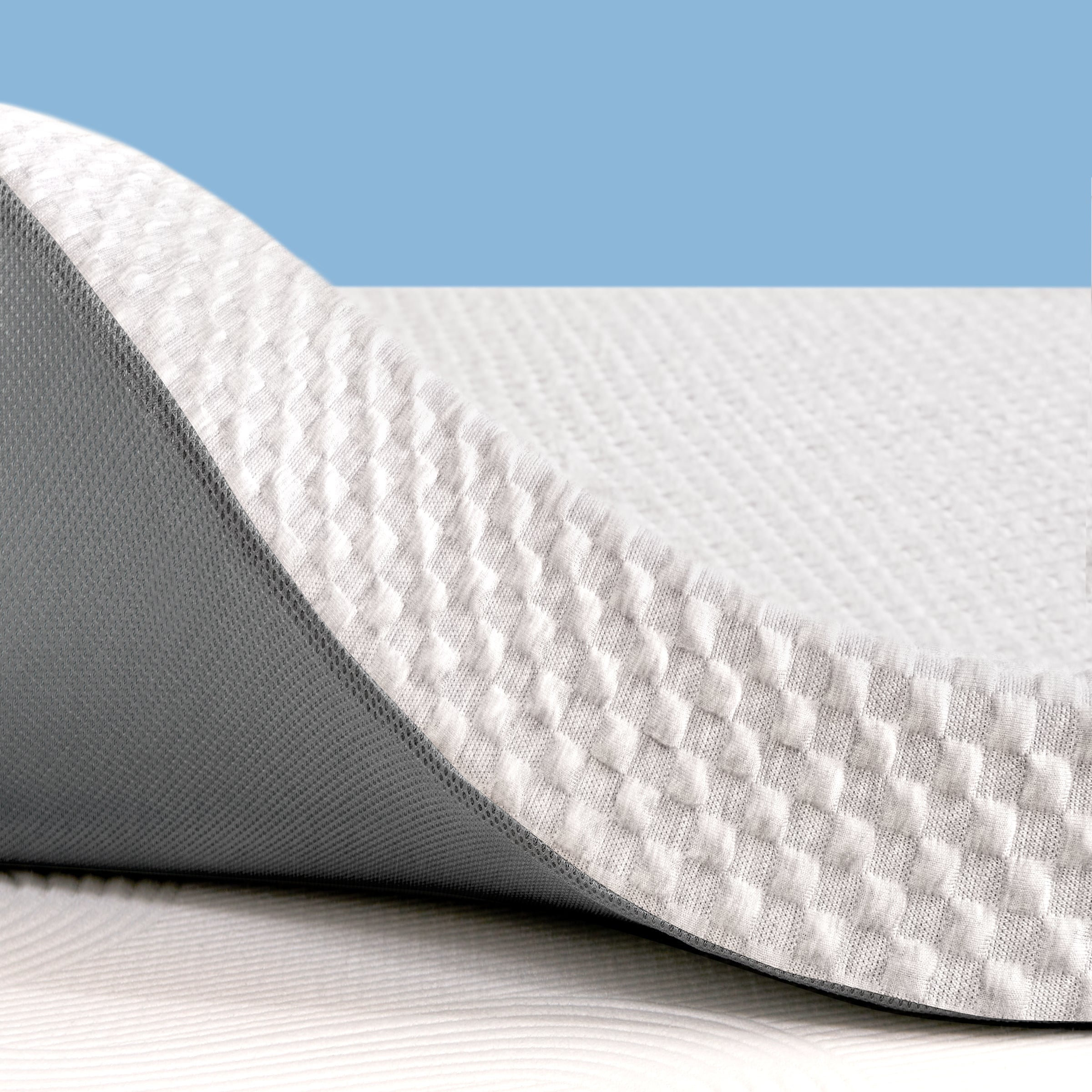 2, 3 or 4 inch Twin Plush Mattress Topper, Gel Infused Memory Foam Bed ...