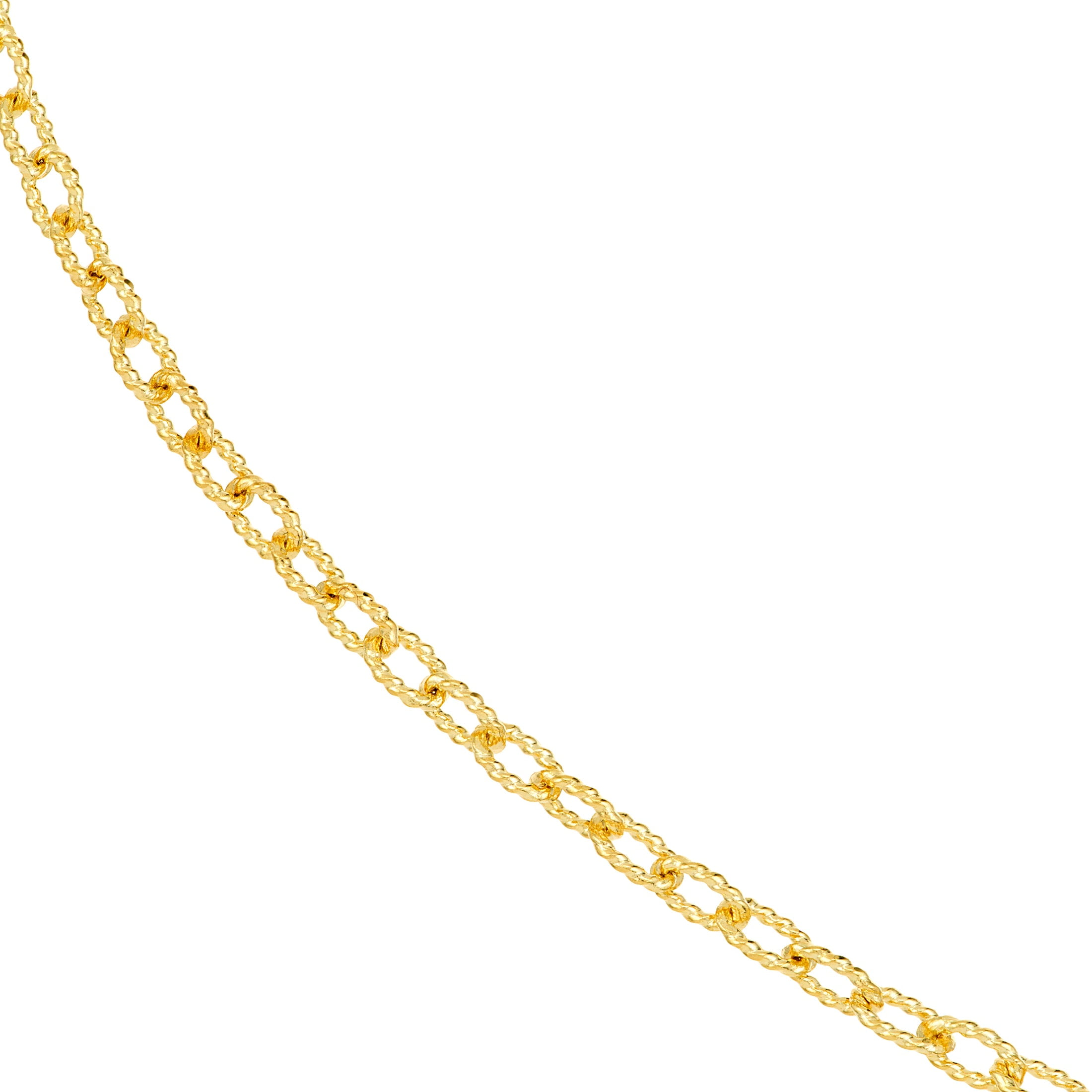 2.30mm Designer Rolo Chain with Lobster Lock - Walmart.com