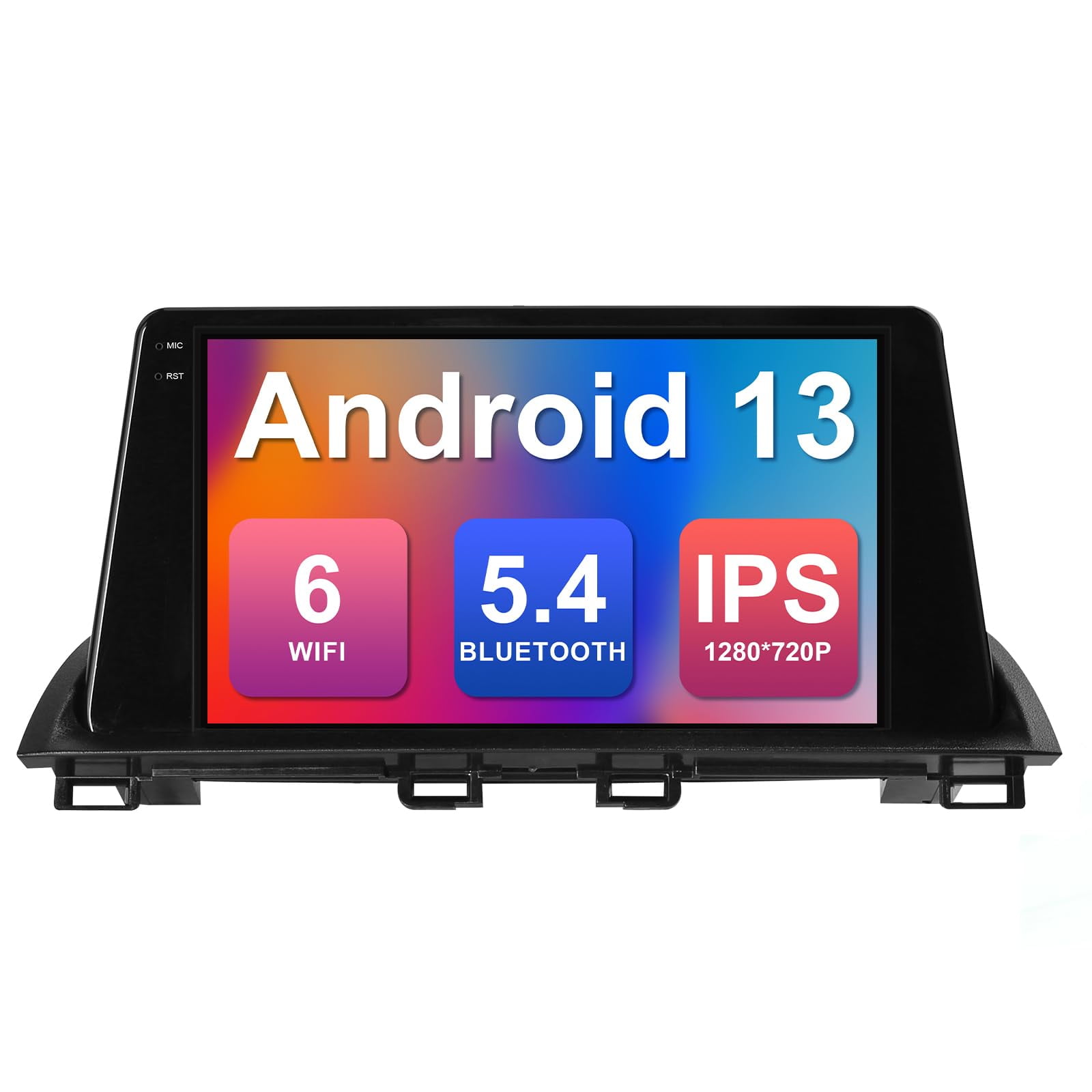 2+32G 9-inch Android 13 Car Stereo for Mazda 3 Axela 2014-2019 IPS ...