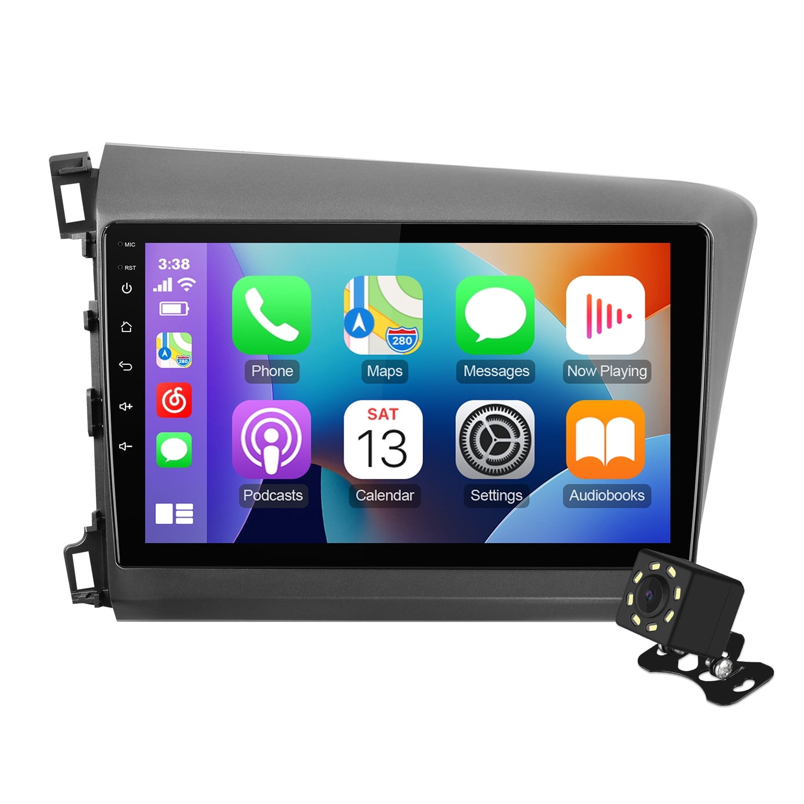 2+32G 9 inches Android 12 Car Stereo for Honda Civic 2012-2015 IPS ...