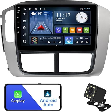 2+32G 9 inches Android 12 Car Stereo for Honda Pilot 2006-2008 IPS ...