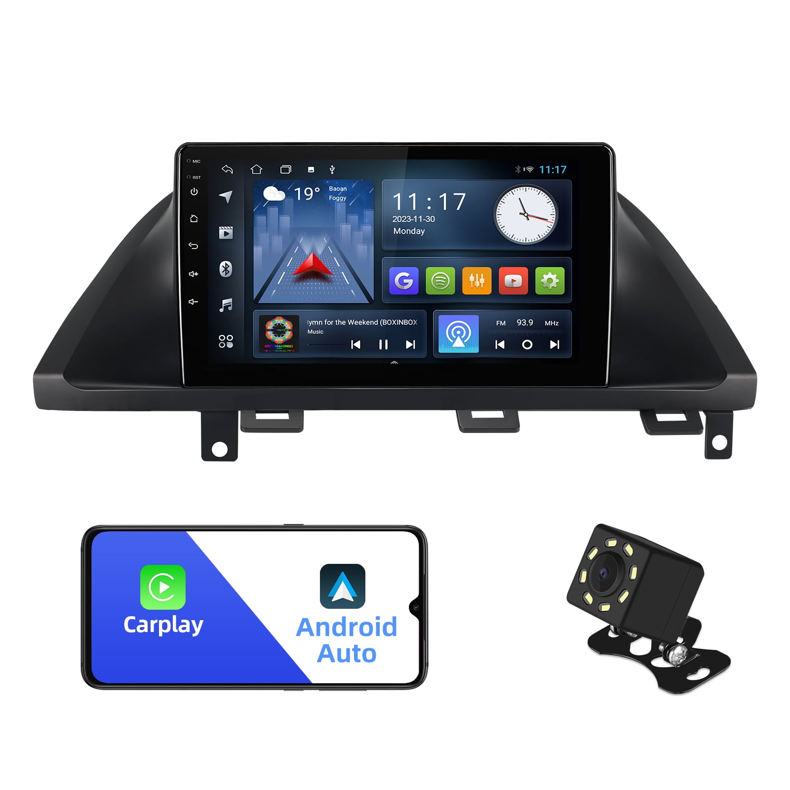 FeirTon Touchscreen Radio Car In-Dash Unit - Walmart.com