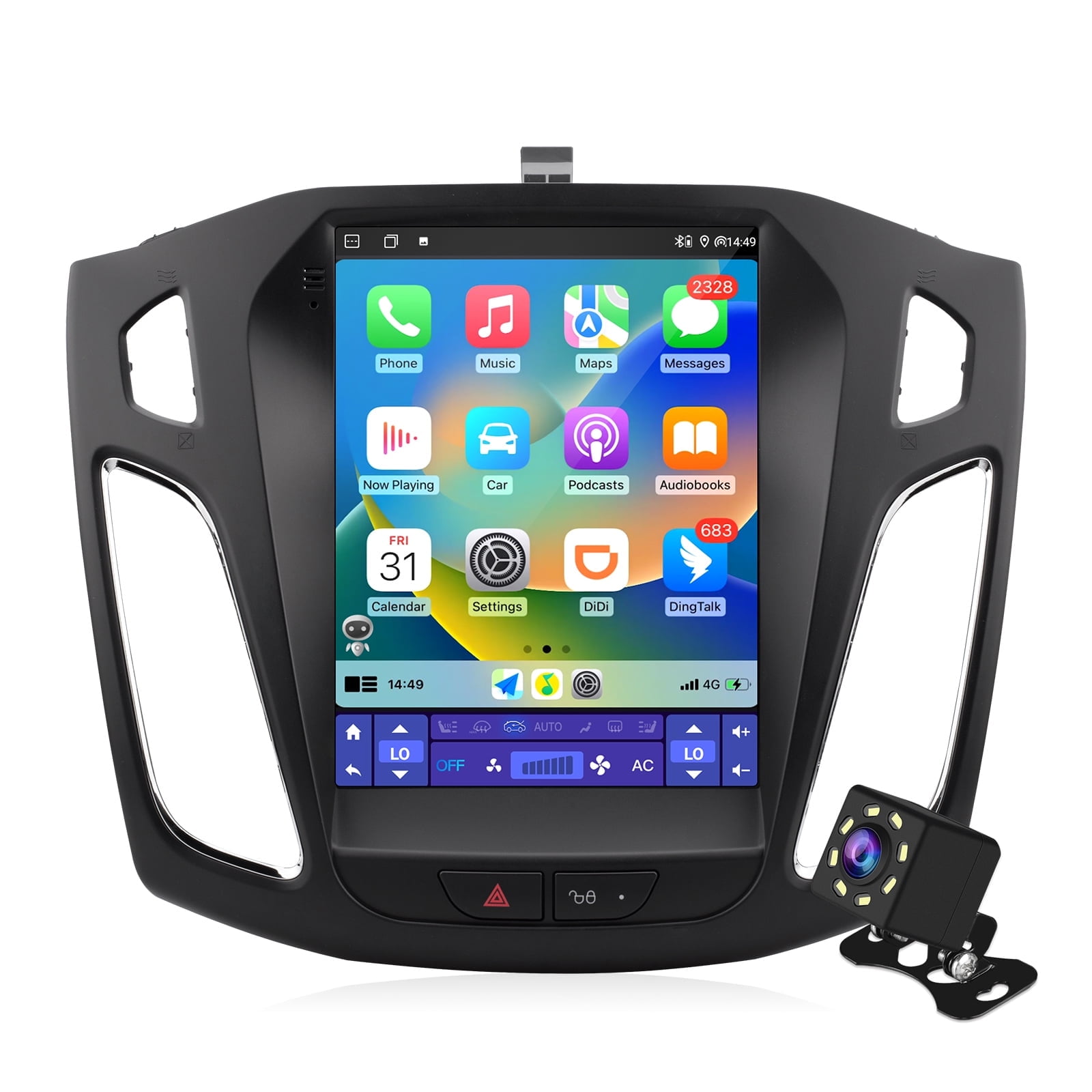 Android 12 Car Stereo for Ford Focus 2012-2018, 2+32G, 9.7 Inch ...