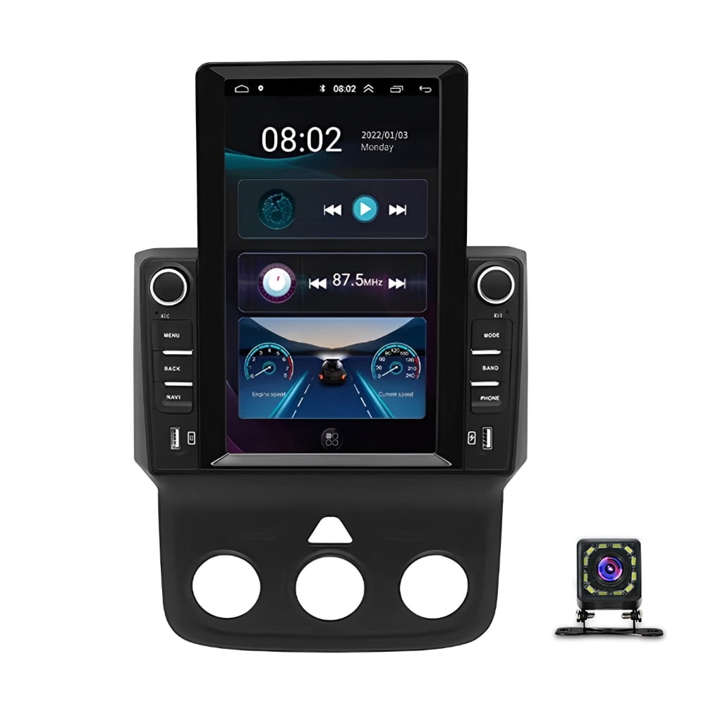 2+32G Android 14 Car Stereo 9.7in w/CarPlay Android Auto GPS for Ram ...