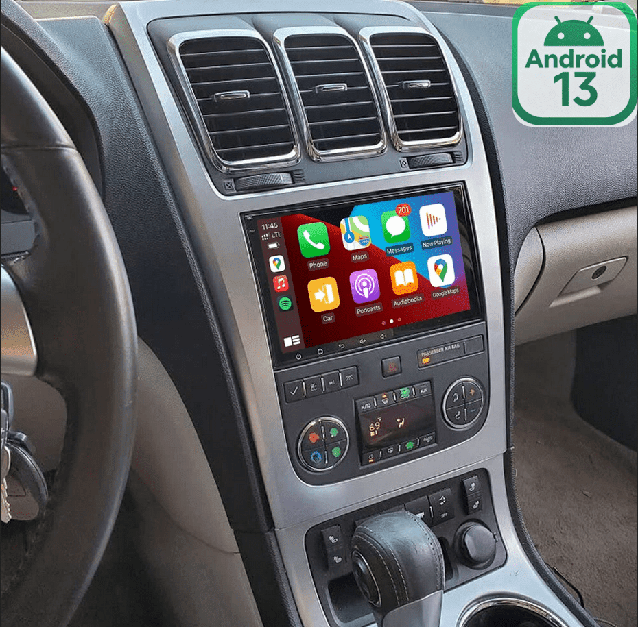 2+32G Car Stereo For GMC Acadia 2008-2012 w/ Wireless CarPlay & Android ...