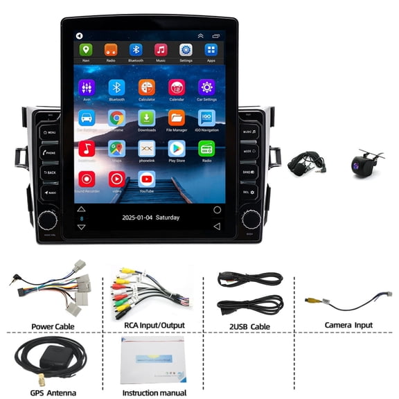 Geabo 2+32G Car Stereo for Ford Edge 2010-2015 Edge SE 2013 with ...
