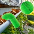 2.35M Telescopic Gutter Brush Extendable Pipe Gutter Cleaner Tool For ...