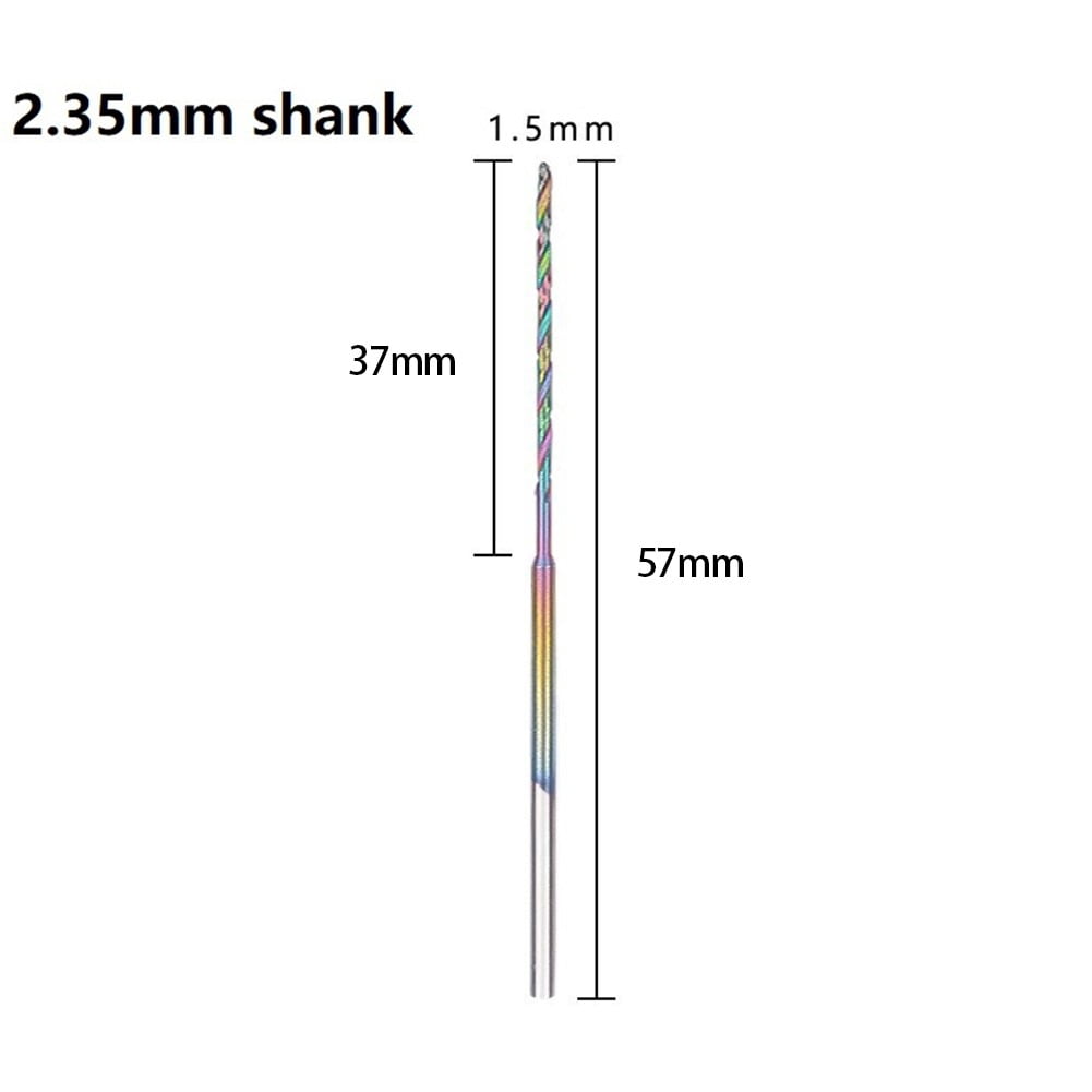 2.35MM Shank Quenched Drill Bit Auger-drill Head Amber Drilling Punch ...
