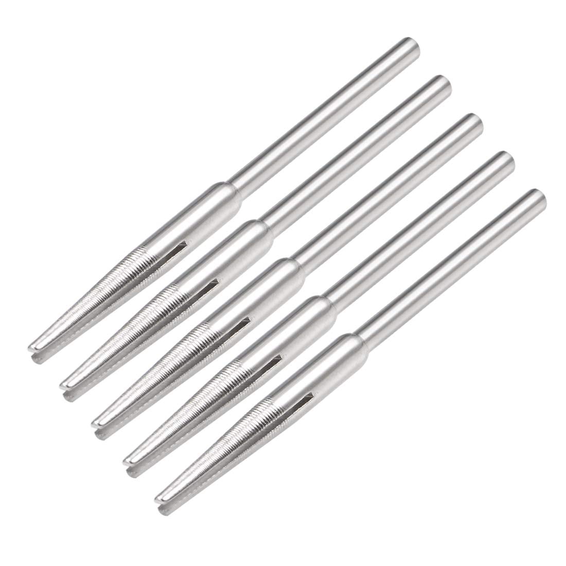 2.35mm Shank Split Mandrel Tapered Sandpaper Holder for Abrasive Sanding Disc 5 Pcs - Walmart.com