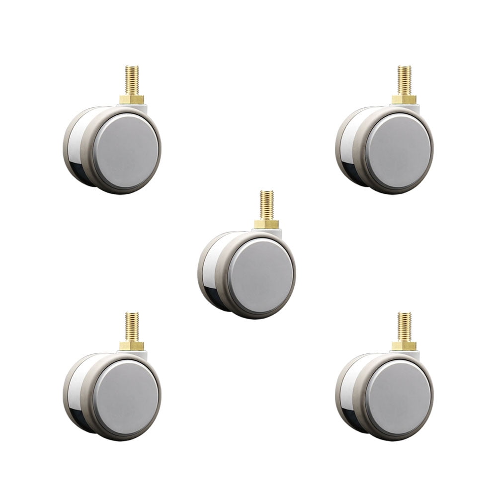 2.375 Inch MRI Safe Casters – 10mm Threaded Stem – Set of 5 – Service ...