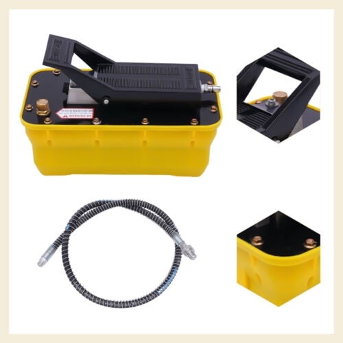 2.3L Air Hydraulic Foot Pedal Jack Pump Rotary Lift 0.75-0.95/Lmin ...
