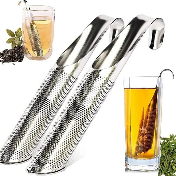 2/3PCS Stainless Steel Tea Diffuser & Strainers - Long-handle Filters ...