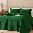 2/3Pcs Bohemian Coin Pattern Quilted Bedspread Set, 1 Quilt & 1 Or 2 ...