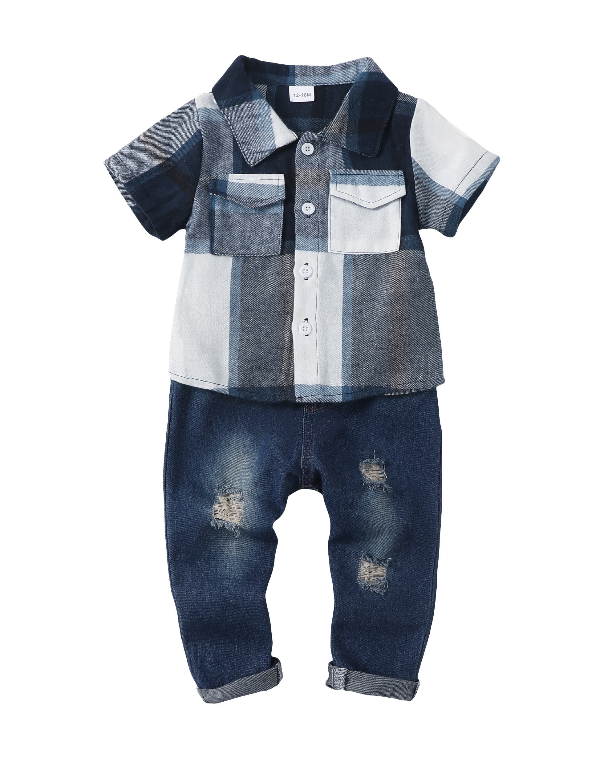 Summer 2 3T Boys Outfits Toddler Clothes for Size 2 3T Boy Clothes Blue ...
