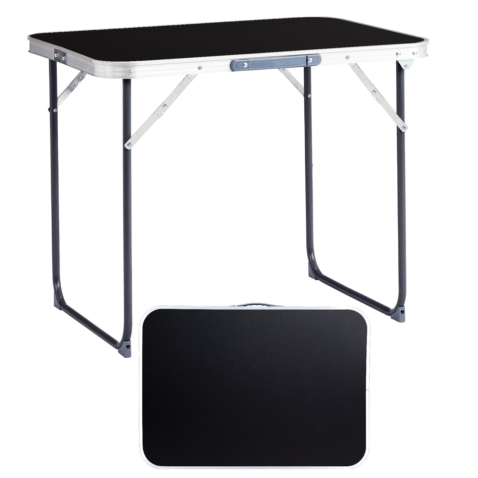 2.3ft Portable Aluminum Folding Camping Table - Lightweight, Durable ...