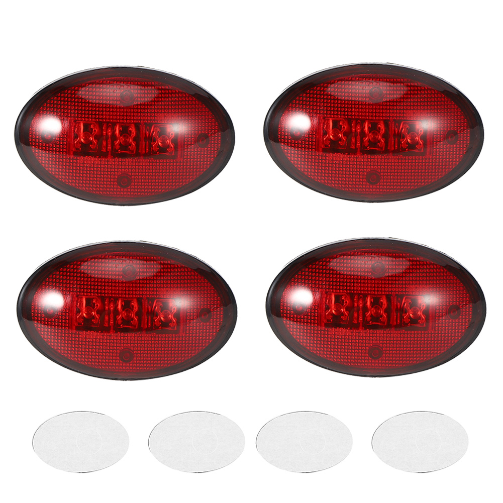 2.3in 12V DC Fender Side Marker Lights Waterproof Fit for Ford F Series ...