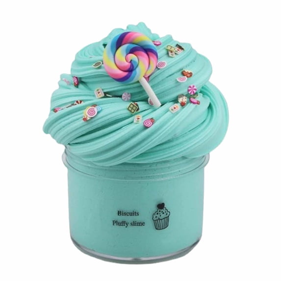 2.3oz/70ML Cotton Mud Slime Stress Relief Sensory Toy Soft Stretchy ...