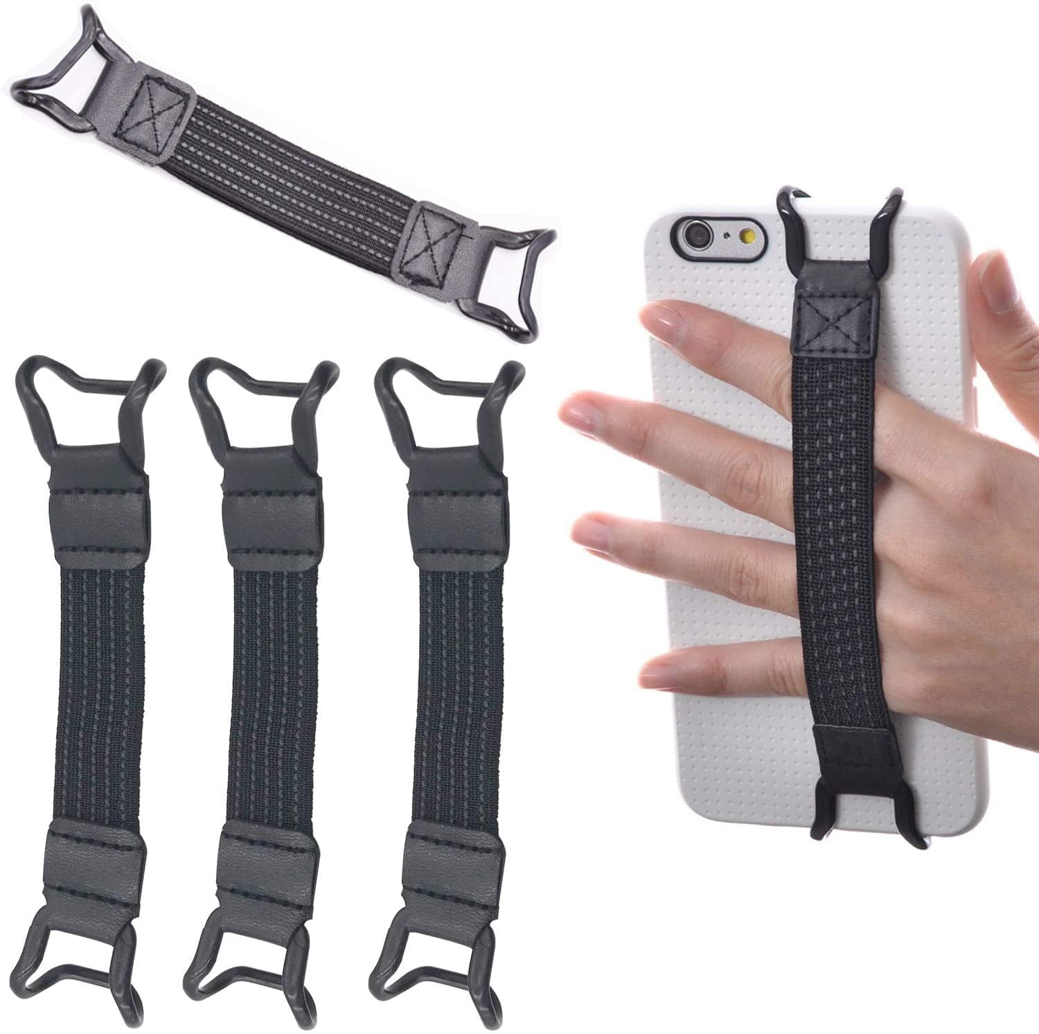 2/ 3pack Mobile Phone Security Hand Strap Holder for 5.2-7.5 inch ...