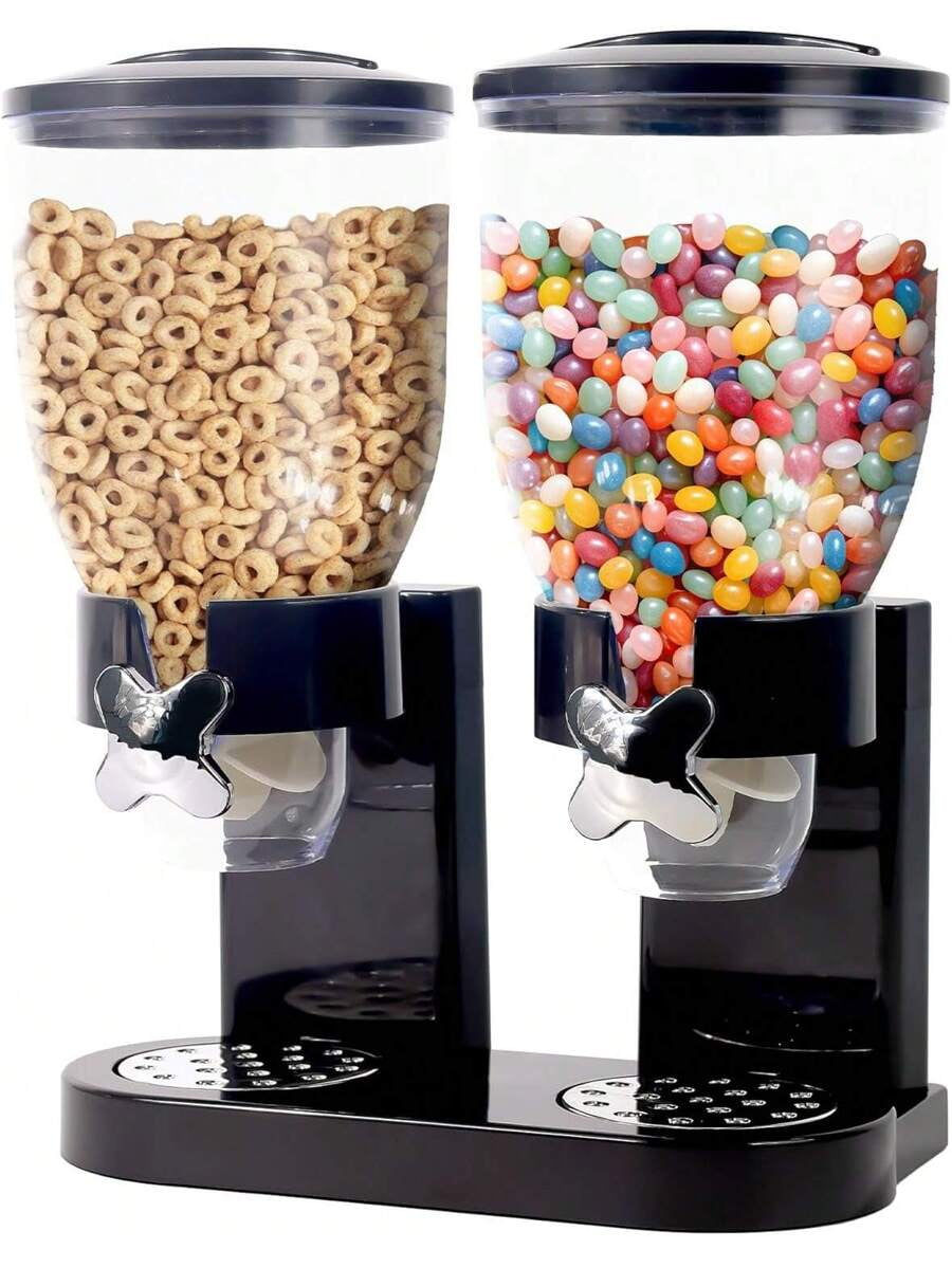 2/3pc Cereal Dispenser, Leak-Proof Vertical Manual for Oatmeal & Candy ...