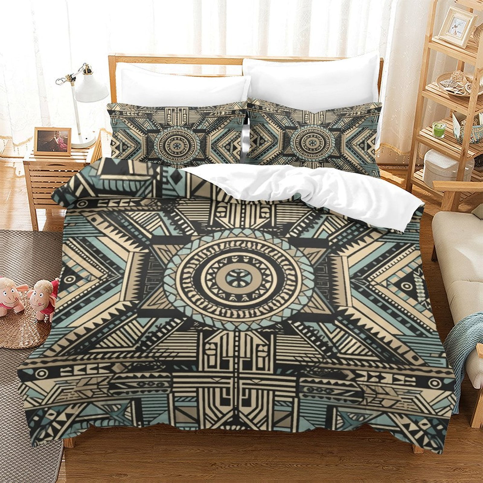 2/3pcs Bedding Set Adult Bohemian Bedspreads Fashion and Soft Duvet ...