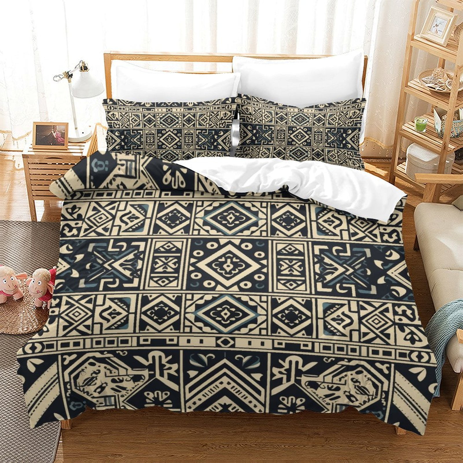 2/3pcs Bedding Set Bohemian Bedspreads Comforter Cover Set Adult ...