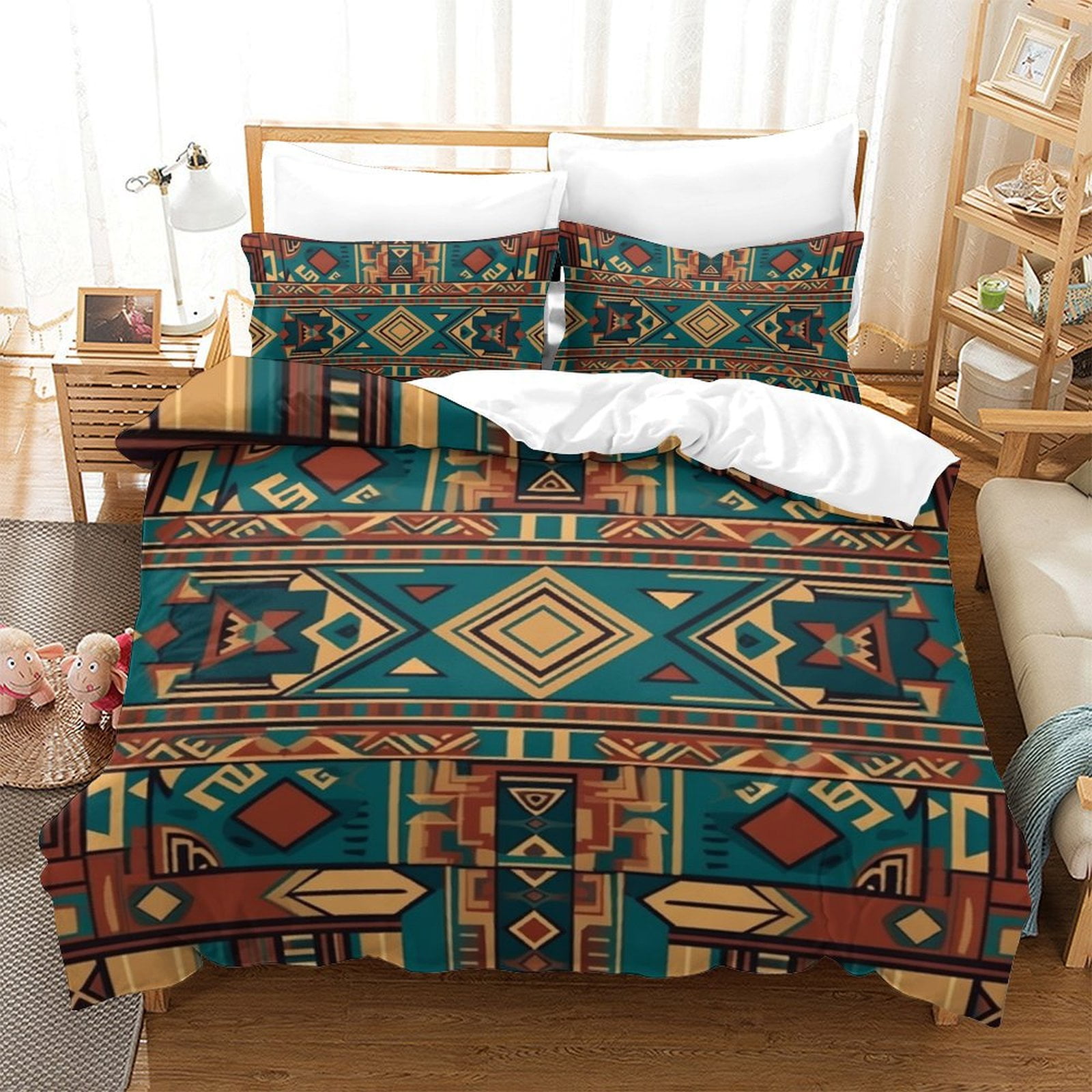 2/3pcs Bedding Set Bohemian Bedspreads Comforter Cover Set Adult ...