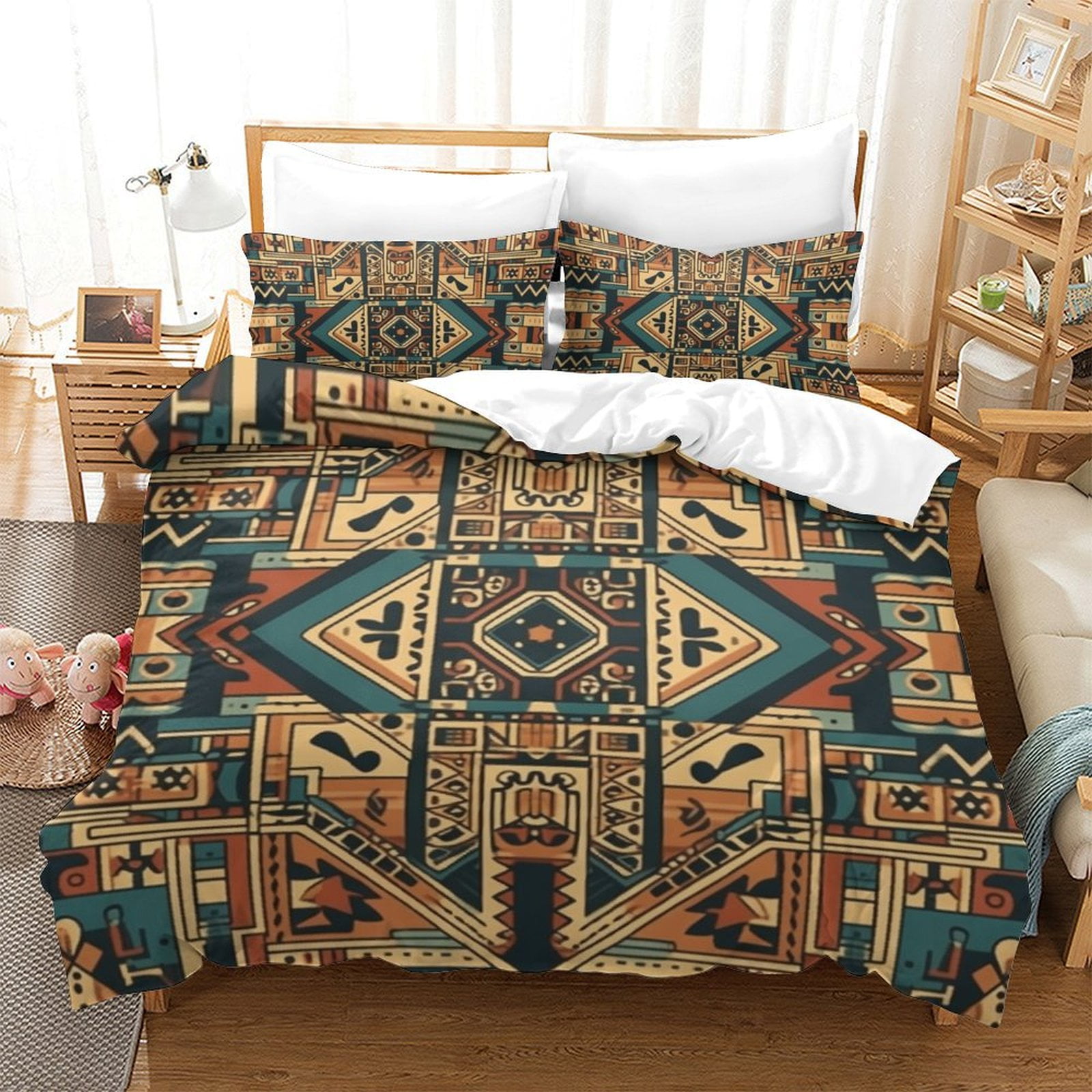 2/3pcs Bedding Set Bohemian Bedspreads Comforter Cover Set Adult ...