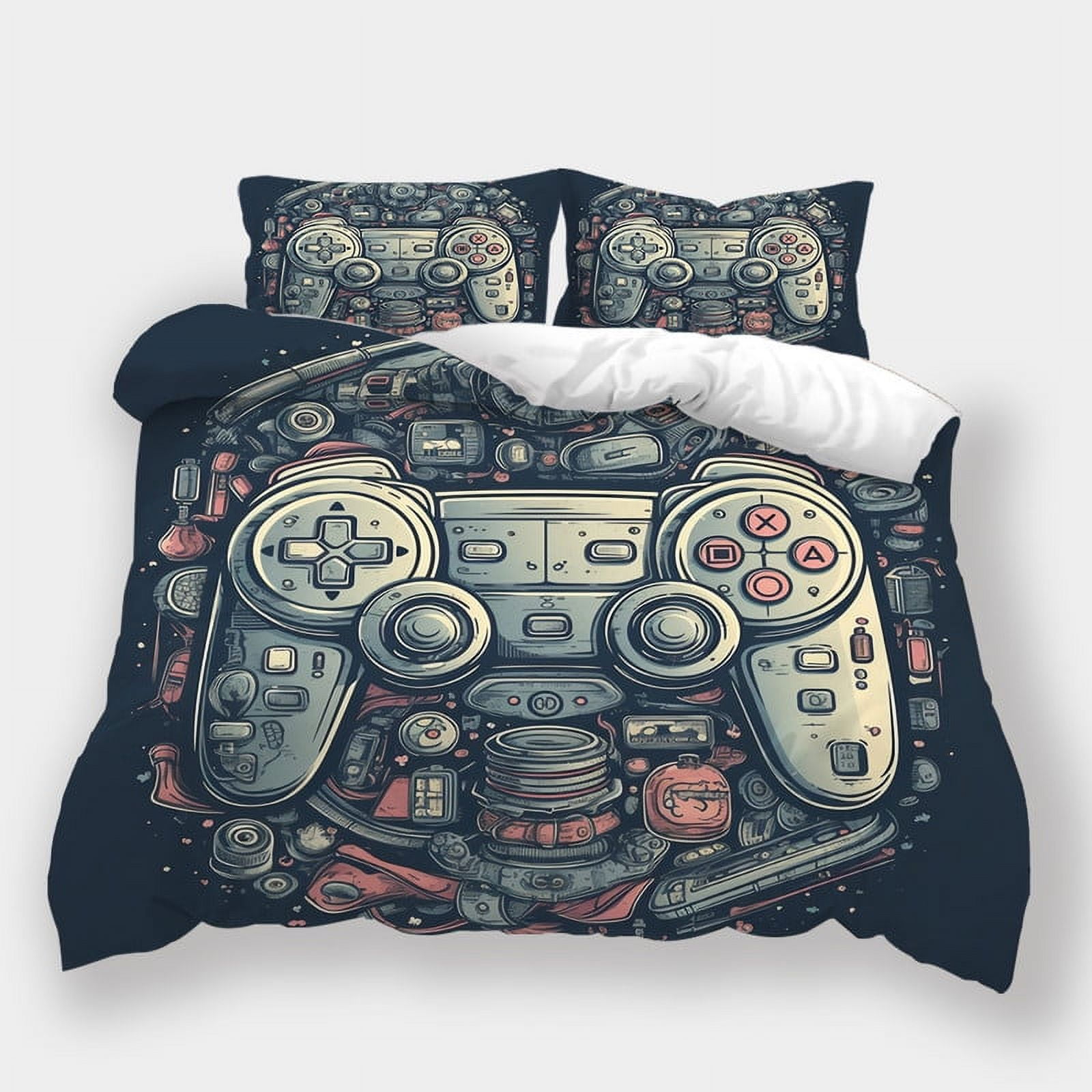 2/3pcs Bedding Set Game Controller Printed Duvet Cover Set Teenager ...