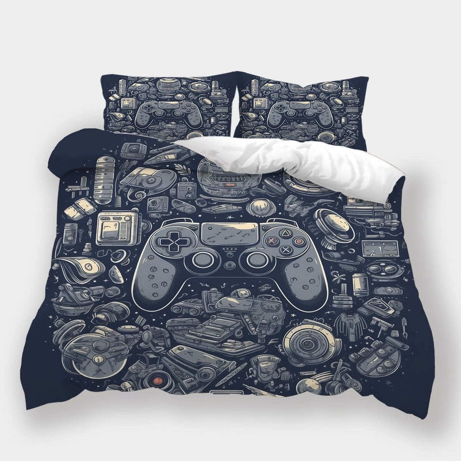 2/3pcs Bedding Set Game Controller Printed Duvet Cover Set Teenager ...