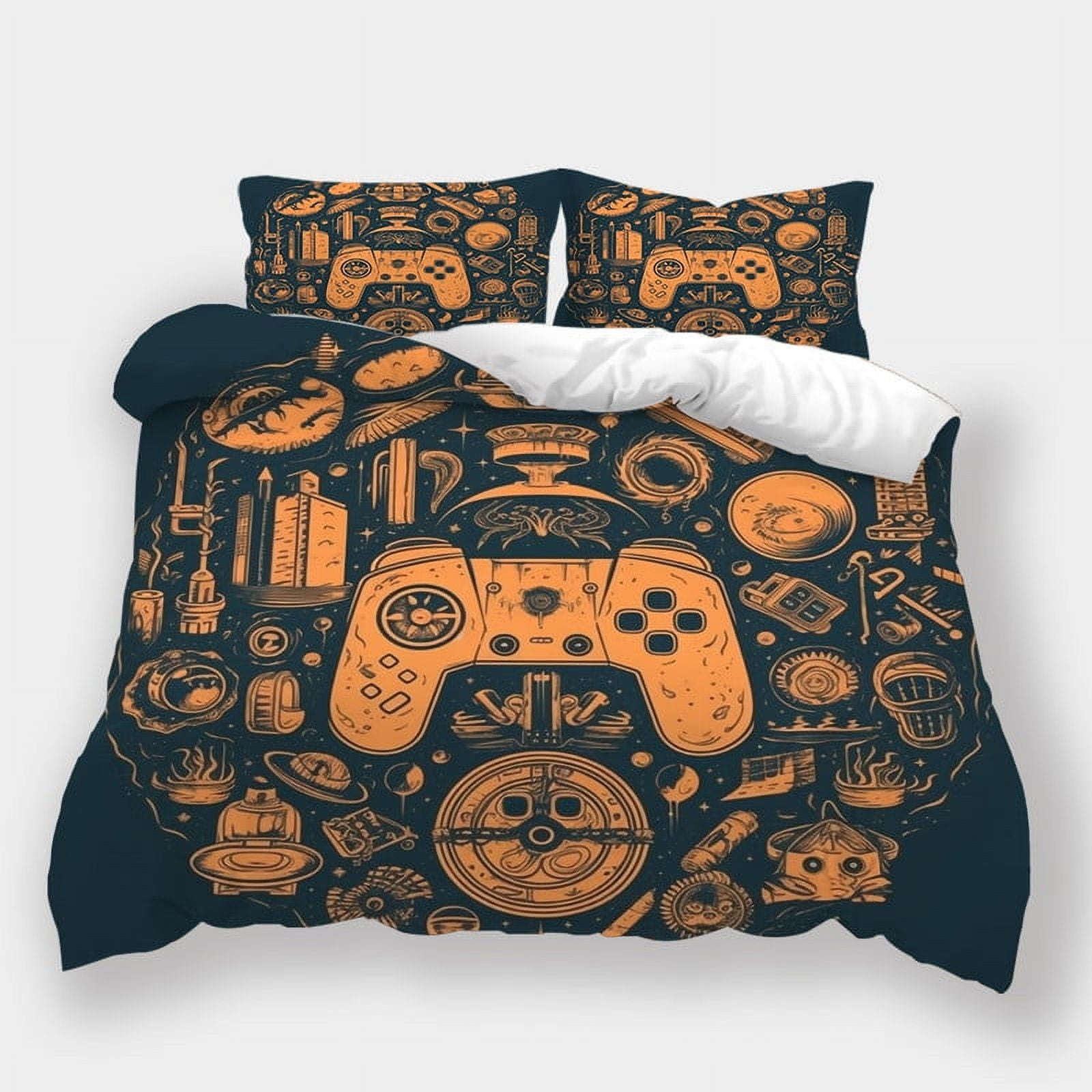 2/3pcs Bedding Set Game Controller Printed Duvet Cover Set Teenager ...