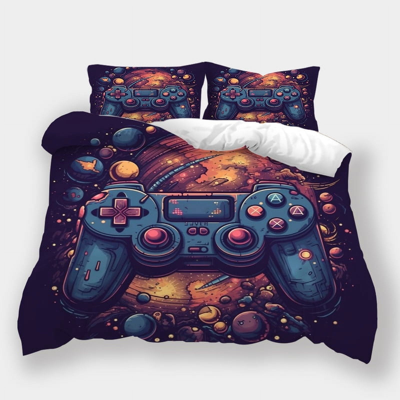 2/3pcs Bedding Set Game Controller Printed Duvet Cover Set Teenager ...
