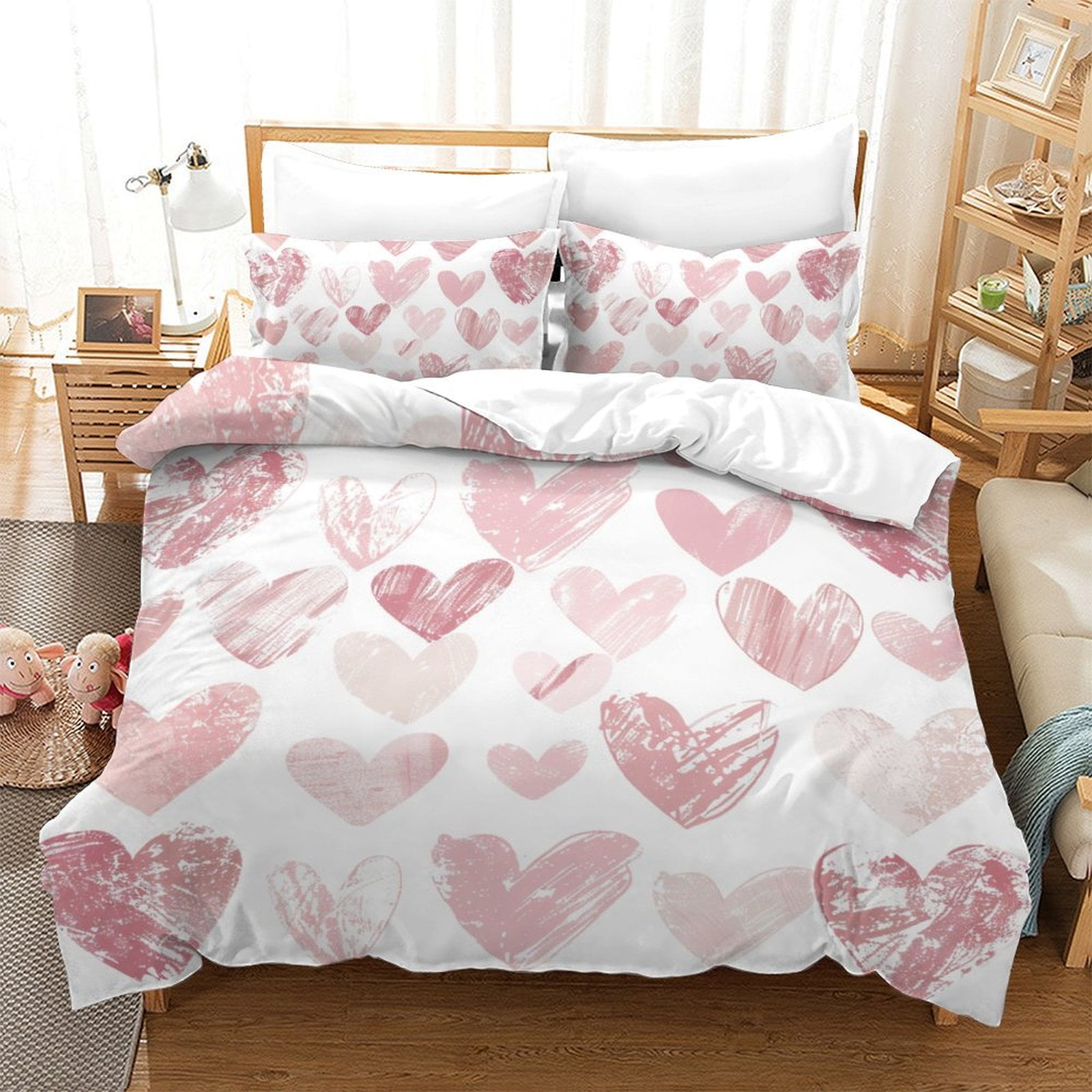 2/3pcs Bedding Set Lovely Bedspreads Duvet Cover Pillowcase for Kids ...