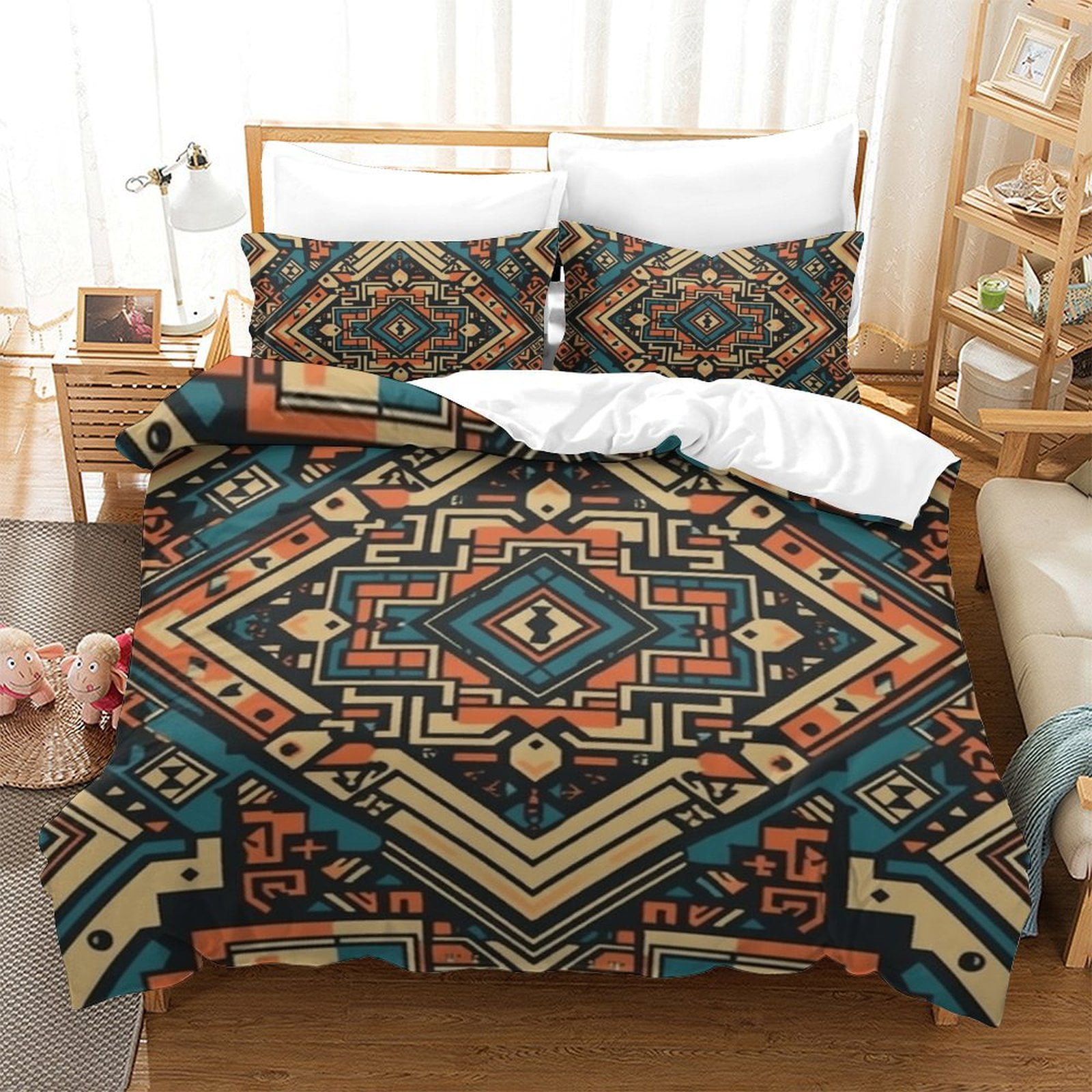 2/3pcs Duvet Cover Set Bohemian Bedspreads Adult Stylish Bedding Cover ...
