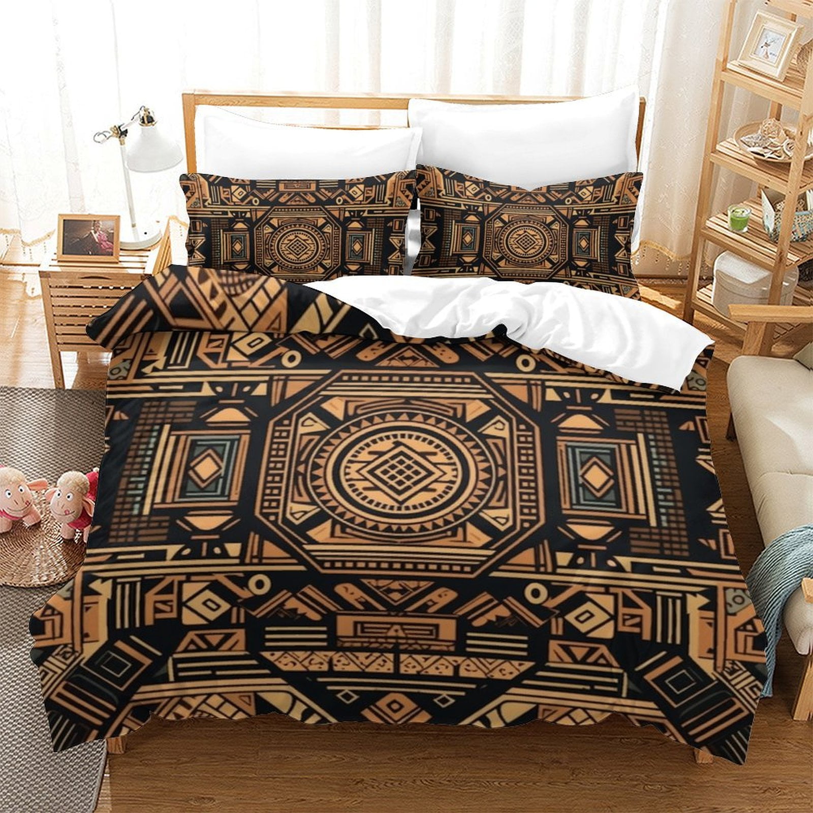 2/3pcs Duvet Cover Set Bohemian Bedspreads Adult Stylish Bedding Cover ...