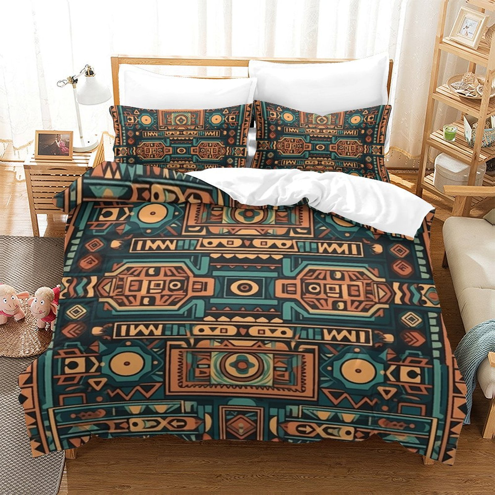 2/3pcs Duvet Cover Set Bohemian Bedspreads Adult Stylish Bedding Cover ...