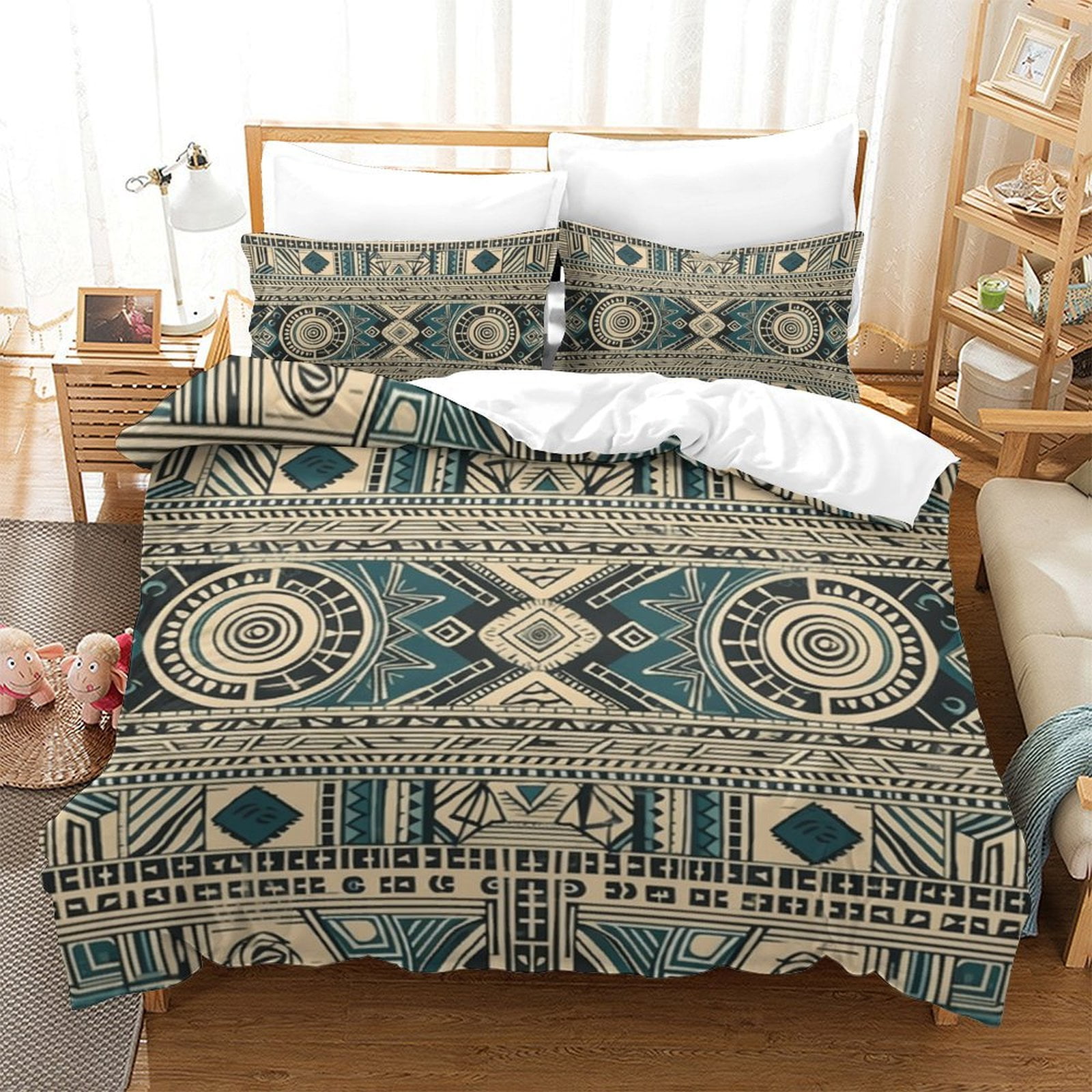 2/3pcs Duvet Cover Set Bohemian Bedspreads Adult Stylish Bedding Cover ...