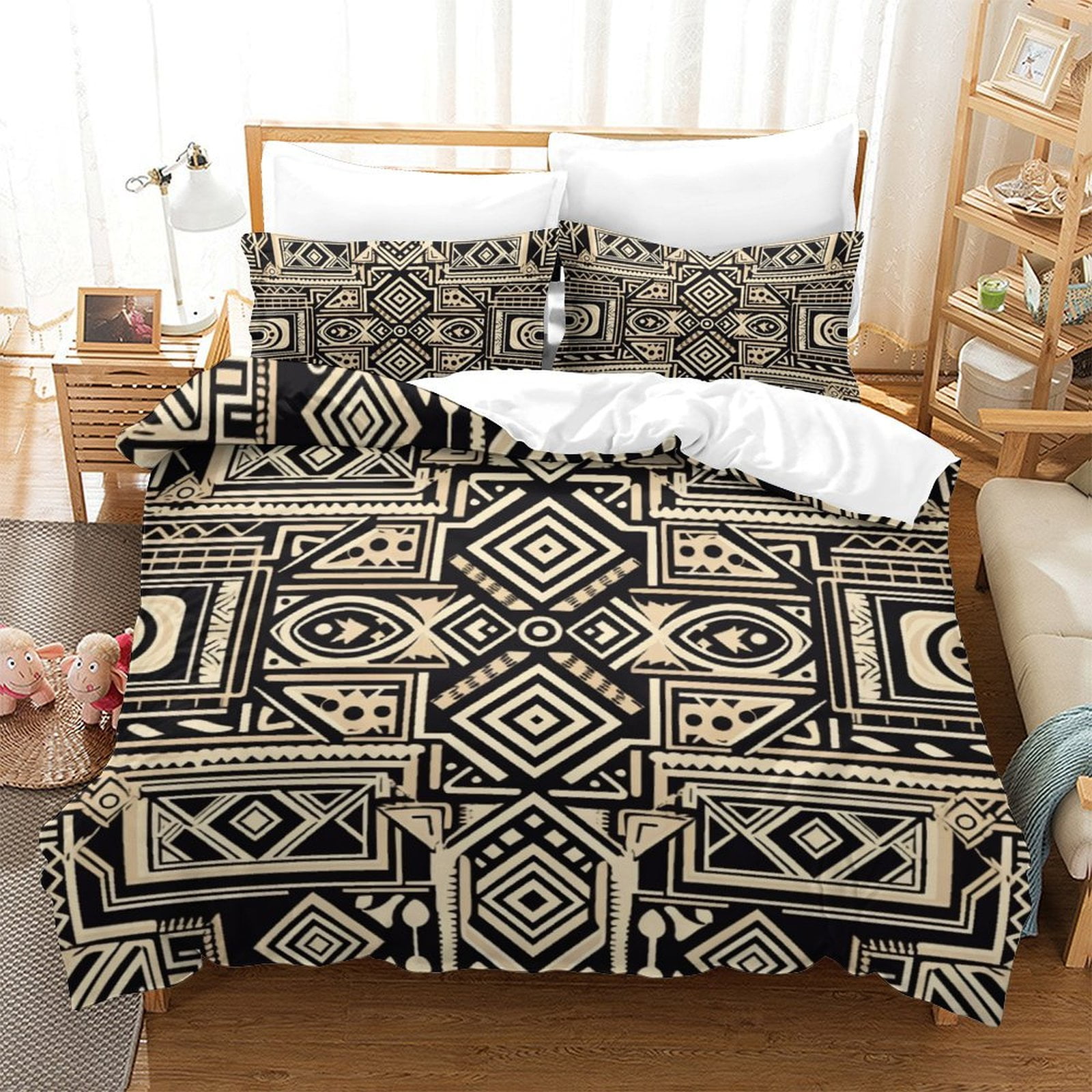 2/3pcs Duvet Cover Set Bohemian Bedspreads Adult Unique Design Bedroom ...