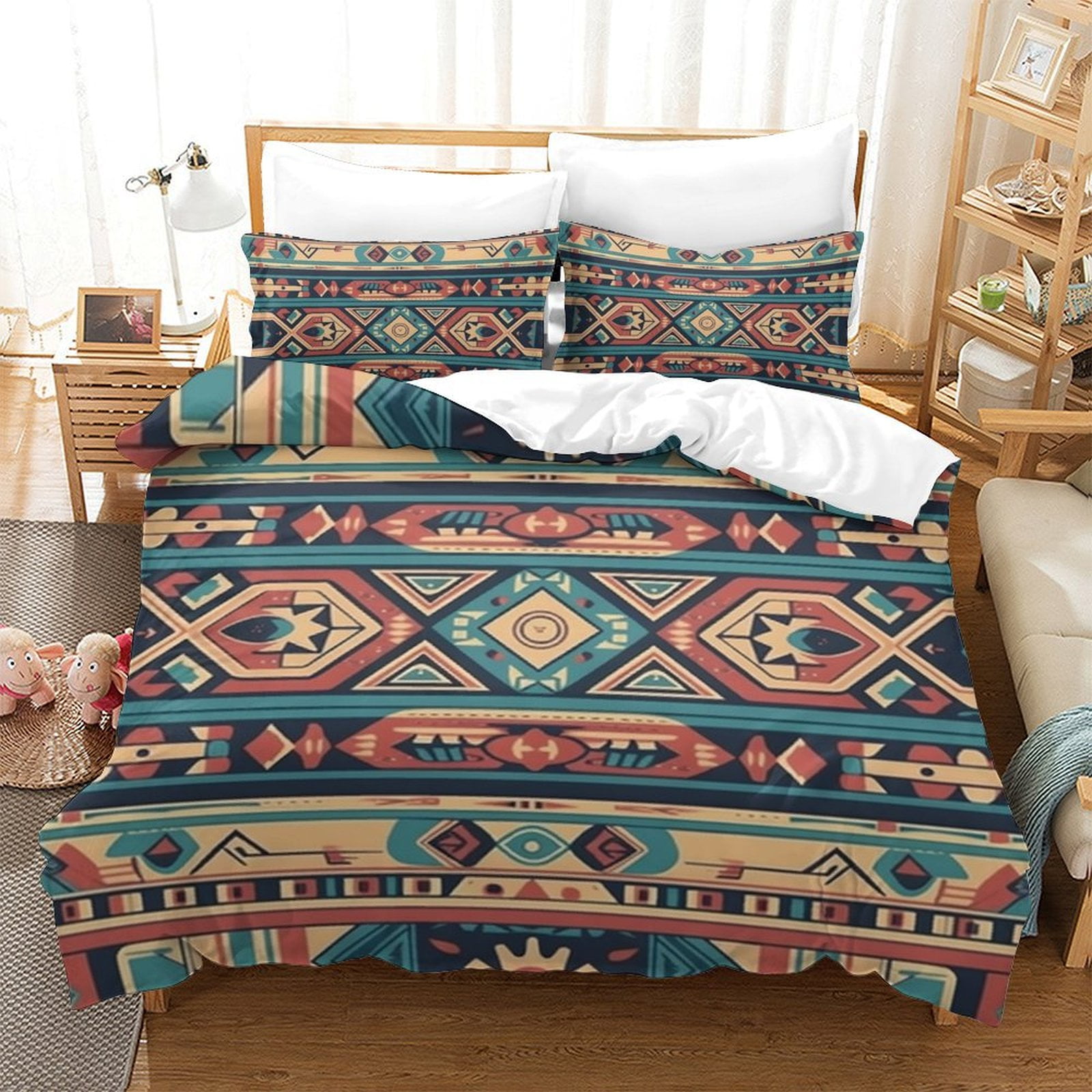 2/3pcs Duvet Cover Set Bohemian Bedspreads Adult Unique Design Bedroom ...