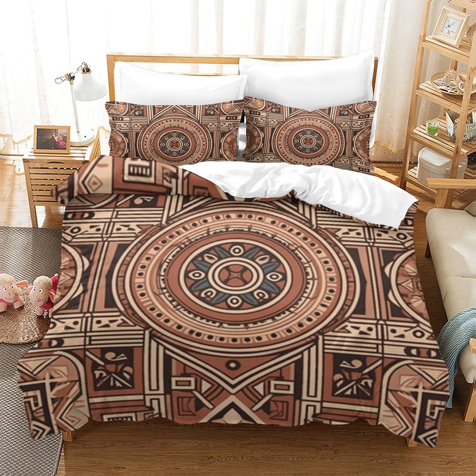 2/3pcs Duvet Cover Set Bohemian Bedspreads Adult Unique Design Bedroom ...