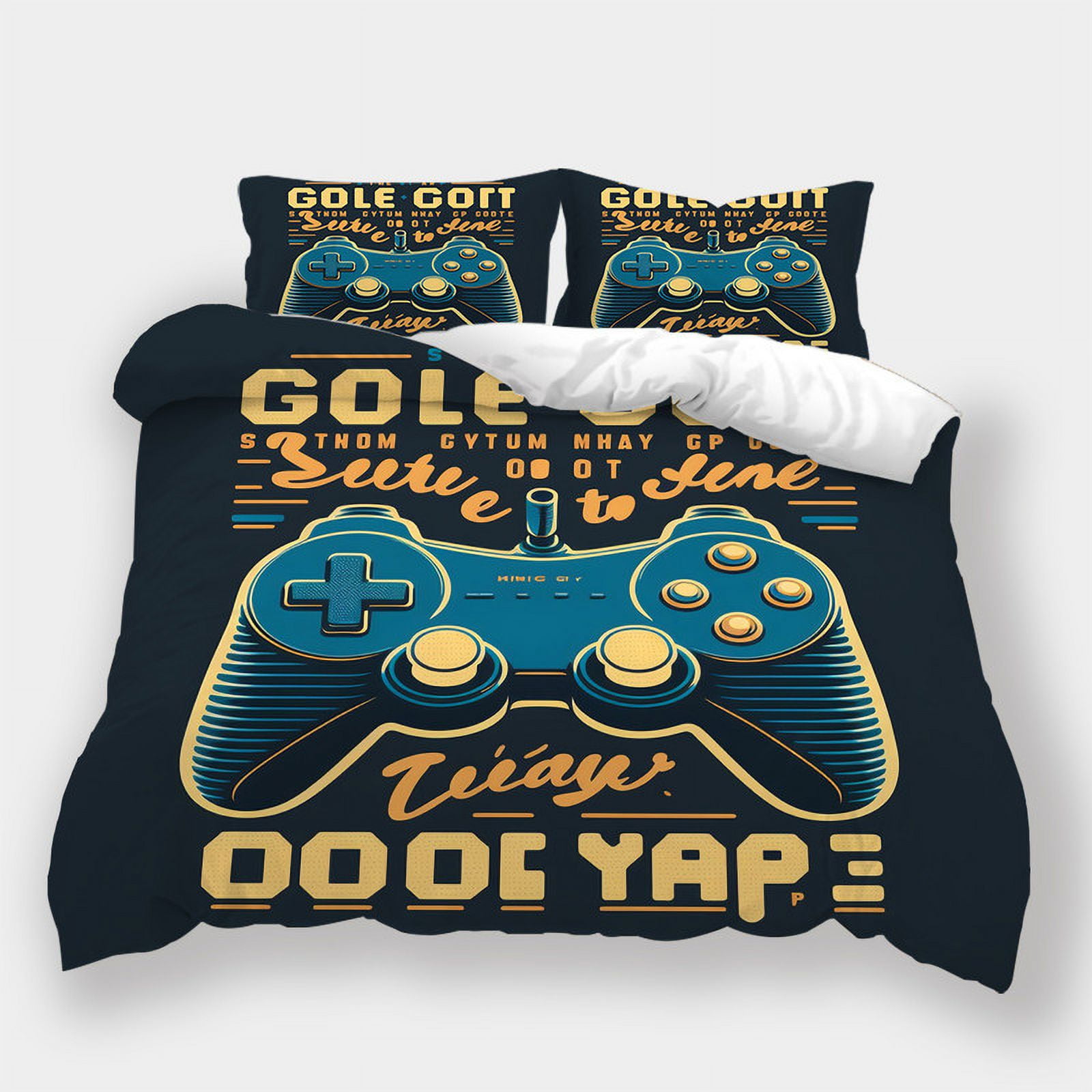 2/3pcs Duvet Cover Set Game Handle Printed Bedspreads Children Cartoon ...
