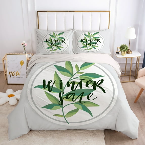 2/3pcs Duvet cover set pillow case Bedding set King Euro Bed linens ...