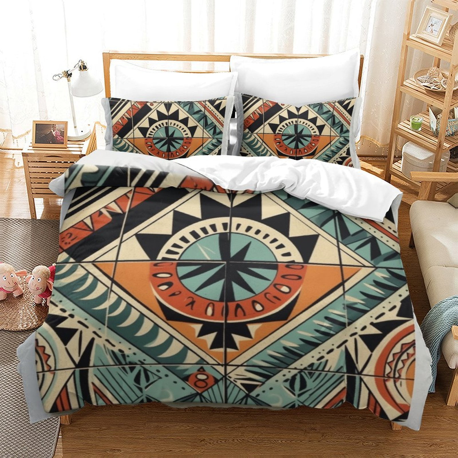 2/3pcs Home Textikes Bohemian Traditional Bedspreads Duvet Cover Set ...