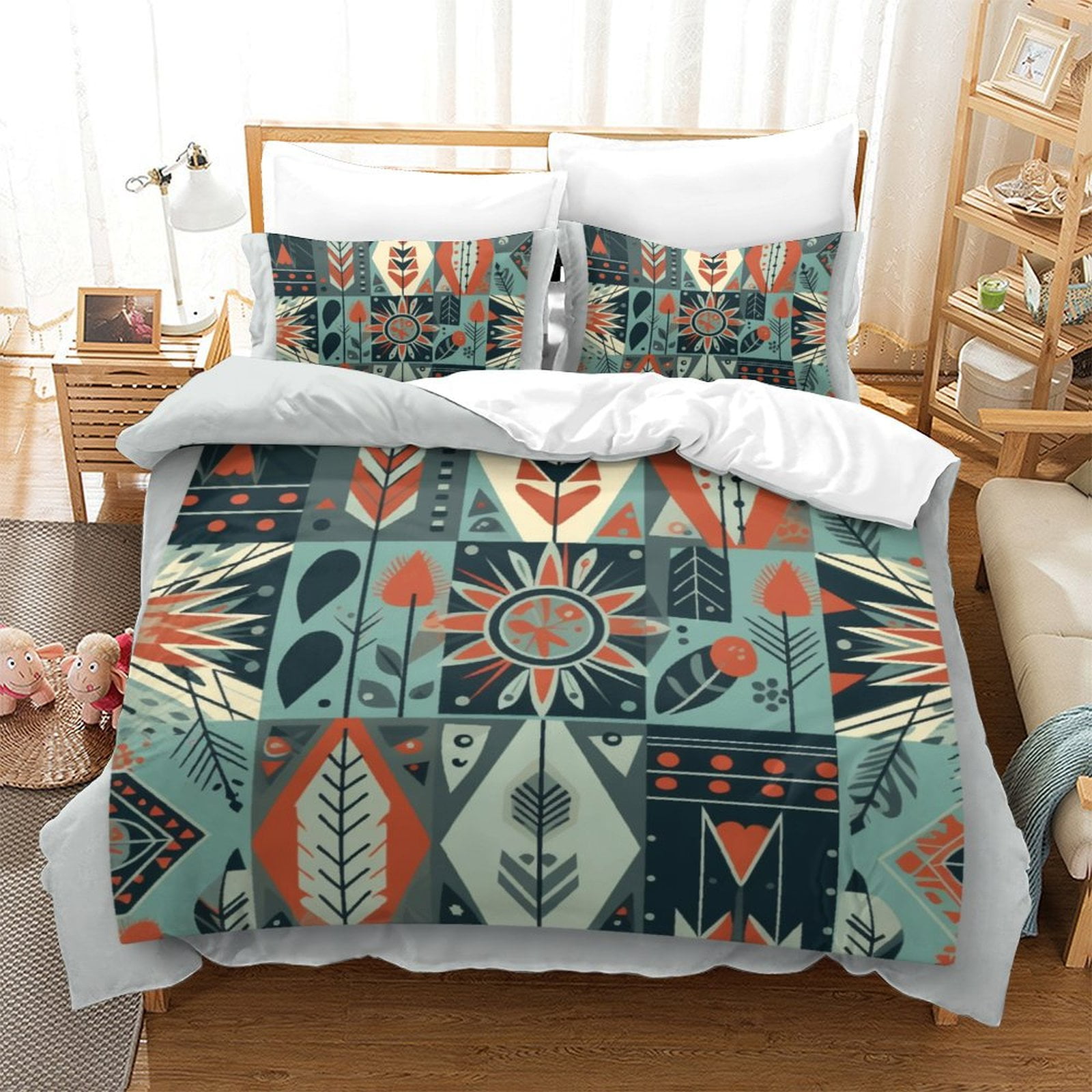 2/3pcs Home Textikes Bohemian Traditional Bedspreads Duvet Cover Set ...