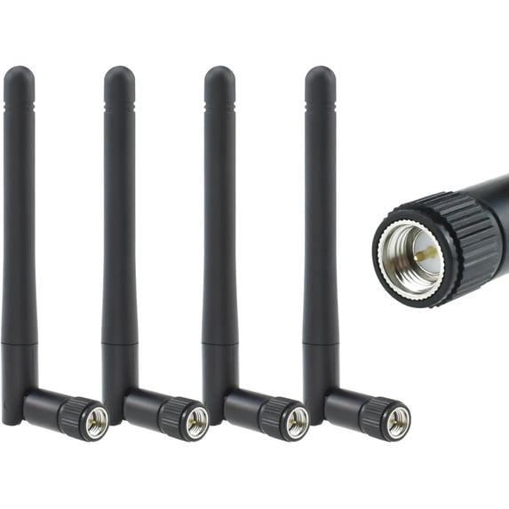 2.4/5.8 Dual Band Antenna, 3 Male Antennas, Suitable for Router ...