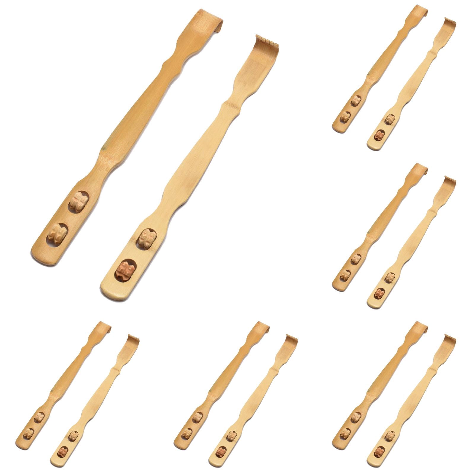 2/4/6/8/10/12 Pack 18 Inch Wooden Back Scratcher Massage Rollers Long ...