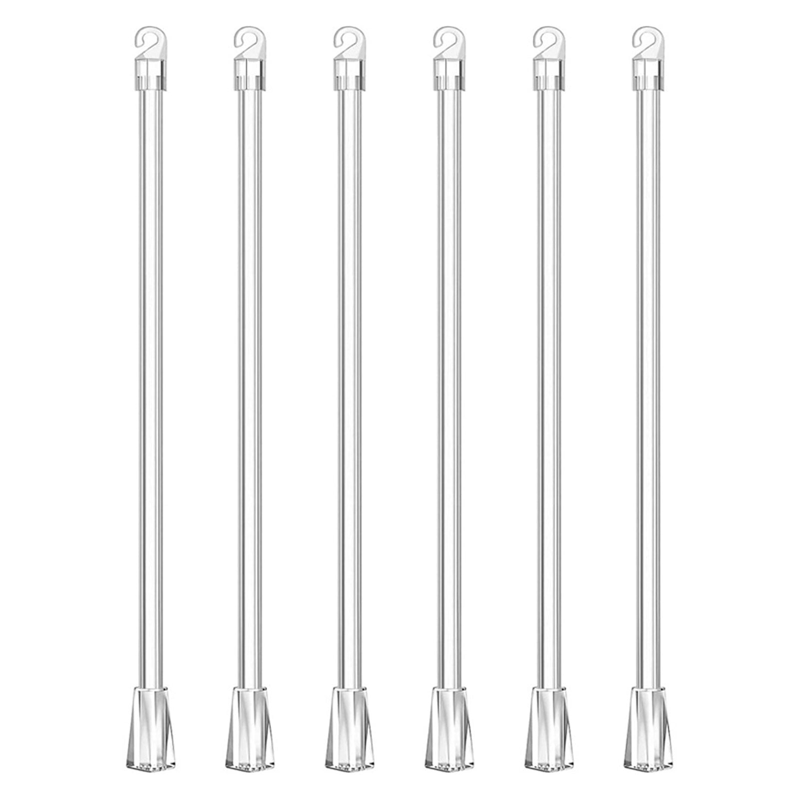 2/4/6/8/10Pcs Vertical Blinds Replacement Pull Rods with Hook and ...