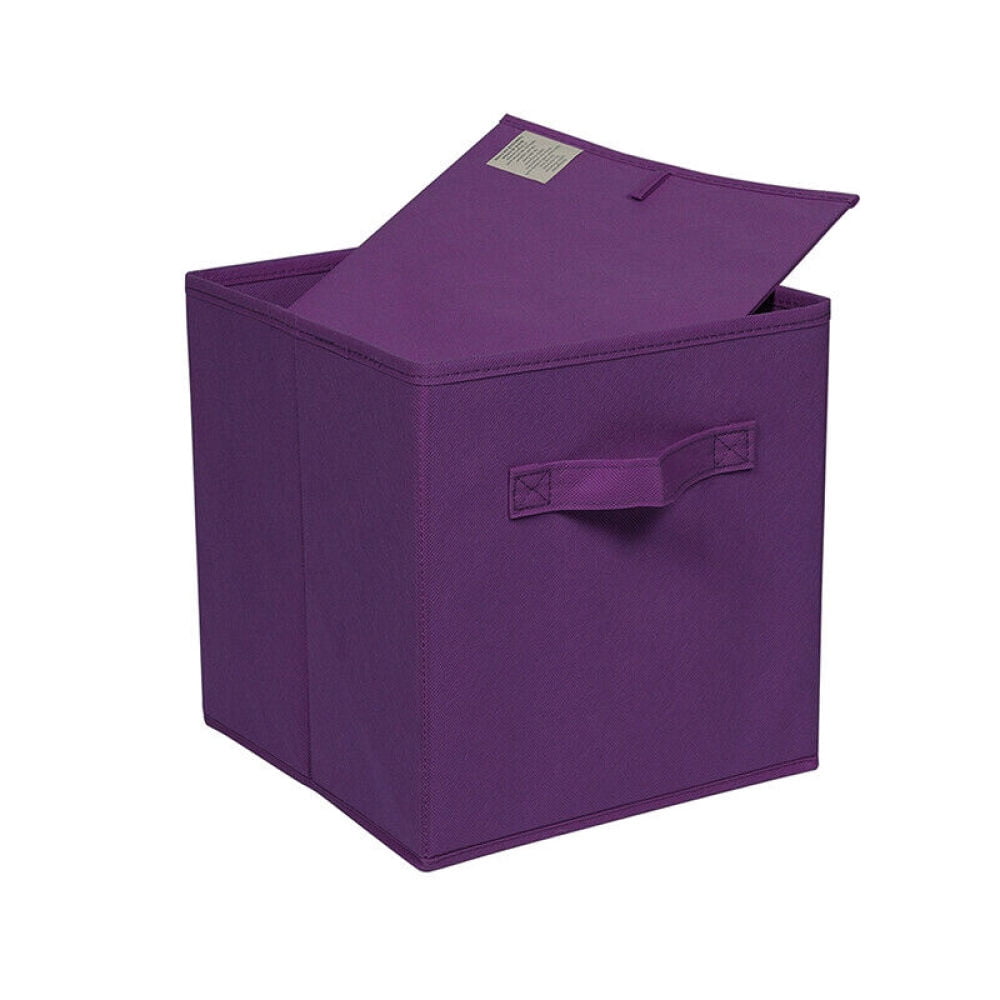 2/4/6/8 Diy Storage Cube Boxes Drawer For Toy/Book/Clothes Organiser ...