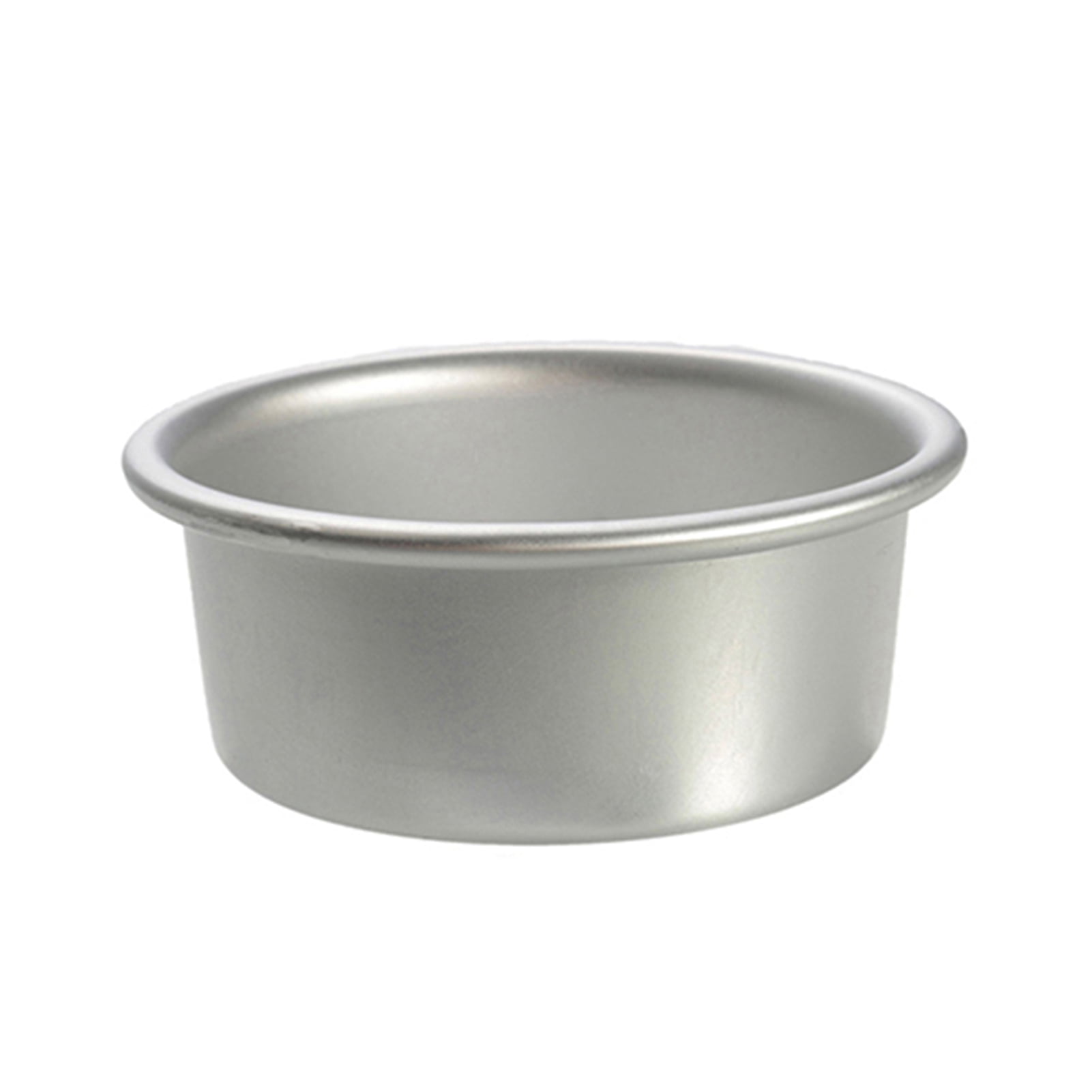 2/4/6/8 Inch Aluminum Round Cake Pan with Removable Bottom Alloy Non ...