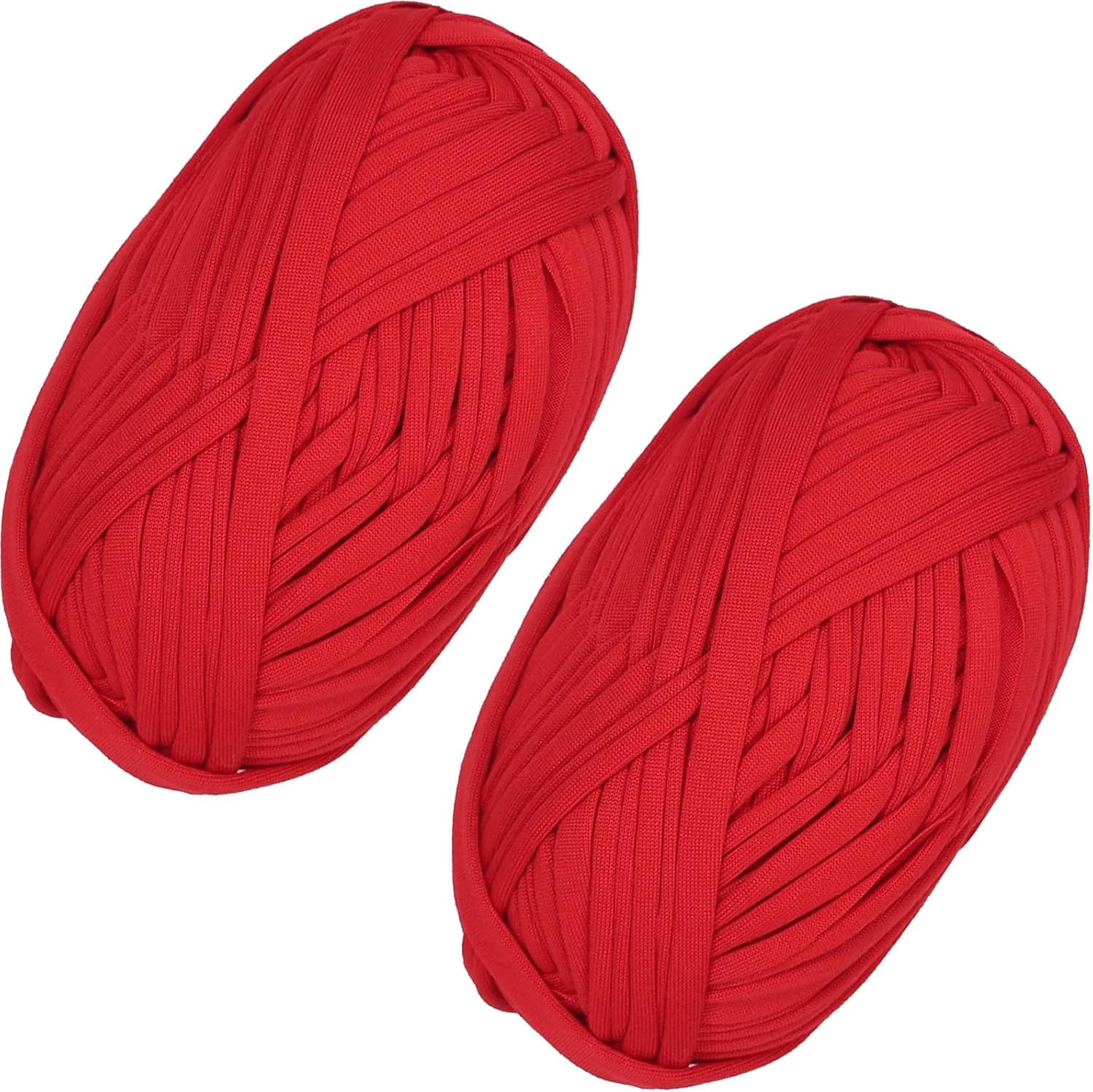 2/4/6 Pack Beginner T-Shirt Yarn Elastic Fabric Crochet Cloth Yarn for ...