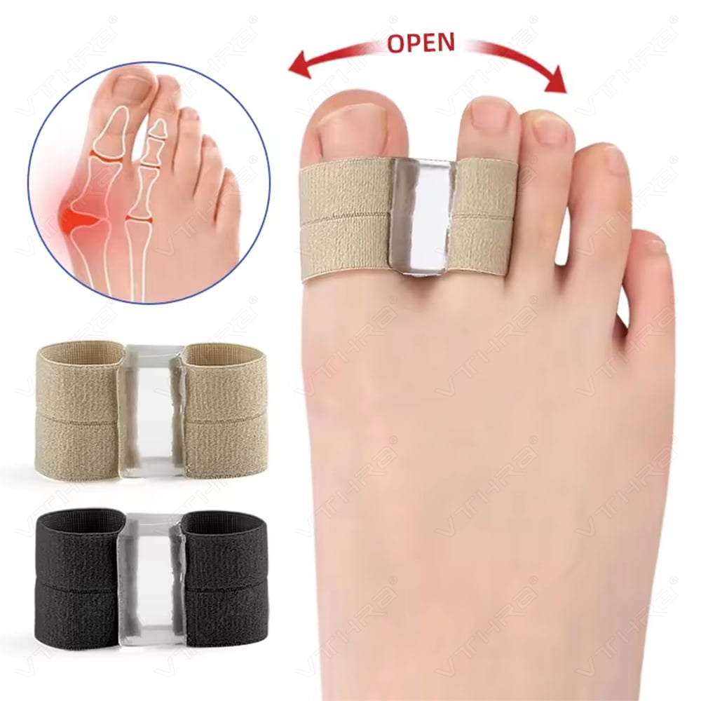 2/4/6 Pcs Hallux Valgus Bunion Corrector Toe Separator Orthotics Feet ...